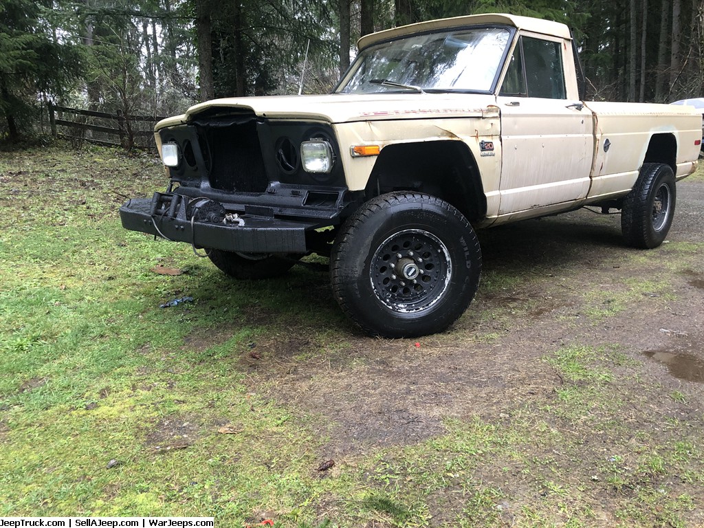 1977 Jeep J20 4x4 propane 1
