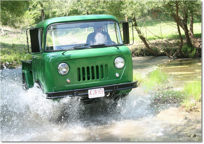 Dan Laity's Amazing 1959 FC-150 with 1947 Bantam Trailer