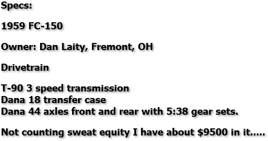 Dan Laity's Amazing 1959 FC-150 with 1947 Bantam Trailer