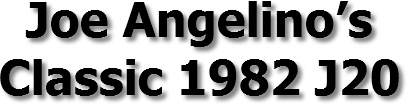 Joe Angelino Classic 1982 J20
