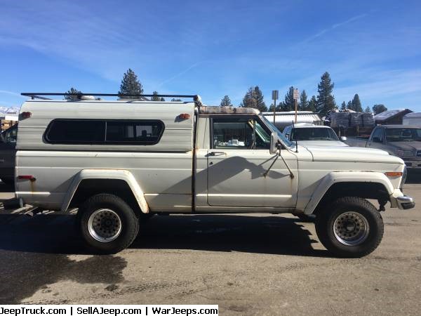 Custom Callen Camper built for a Jeep J10 Shortbed Truck 3